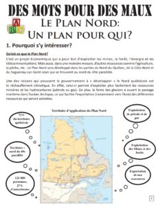 Le Plan Nord, un plan pour qui ? - MEPACQ